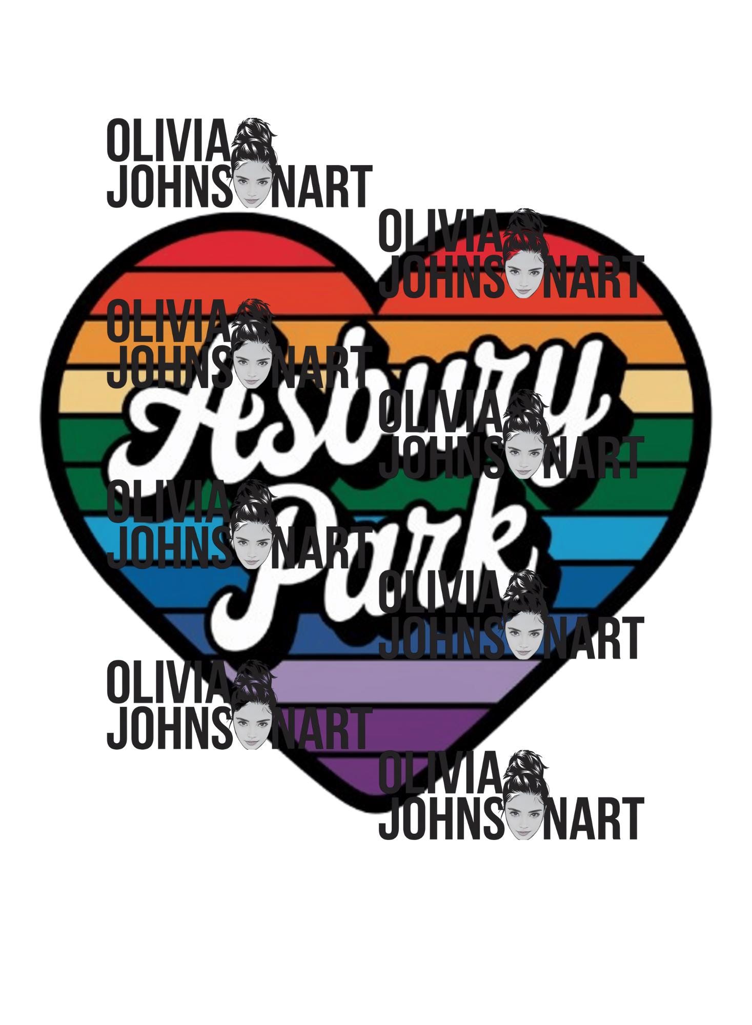 Asbury Park Pride Heart Shirt Design - Etsy