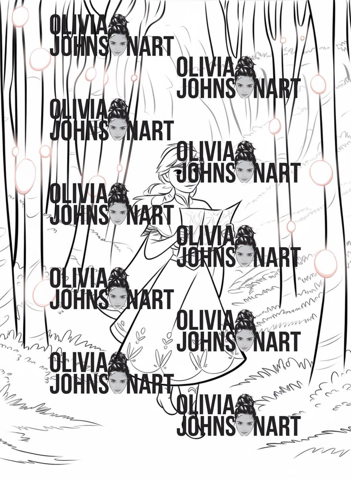 Elsa Ice Palace Magic Coloring Book - Etsy