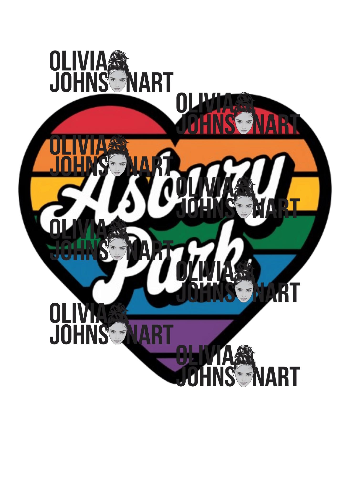 Asbury Park Pride Heart Shirt Design - Etsy