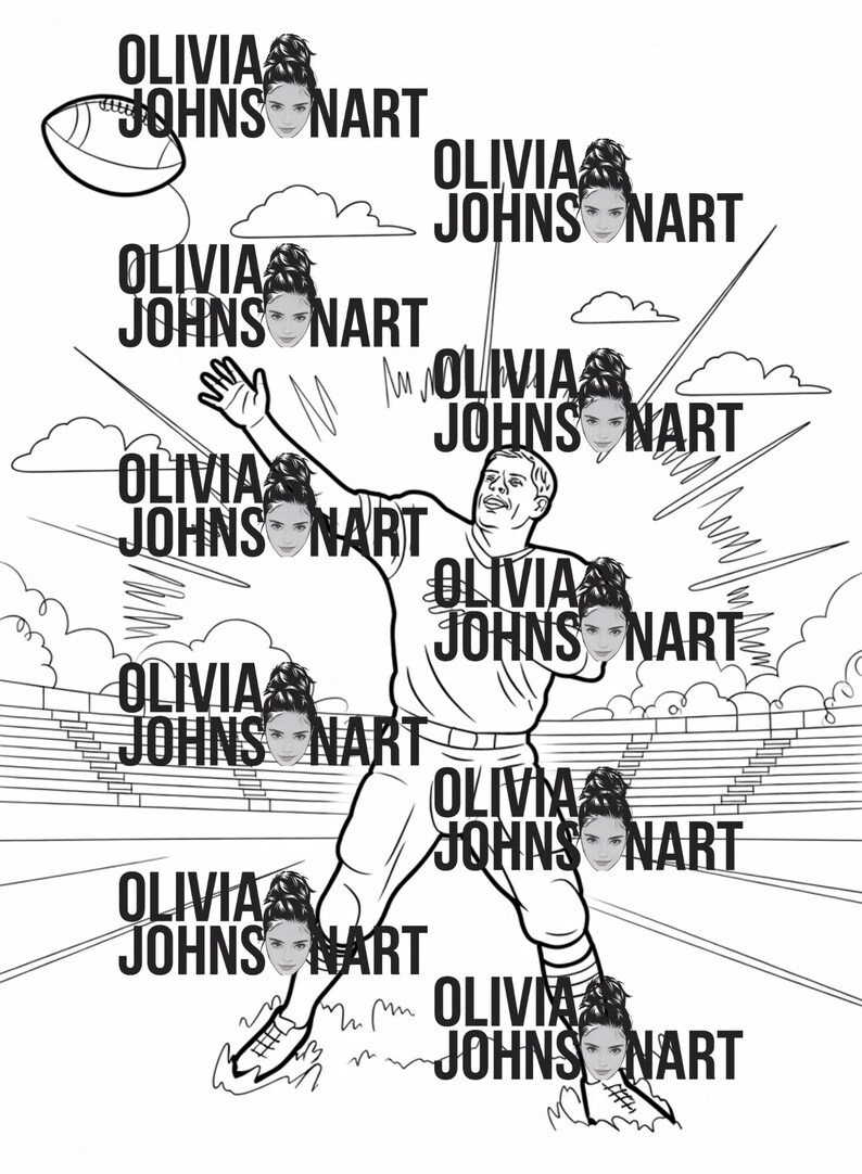 Derek Carr's Legendary NFL Journey Coloring Book - Etsy