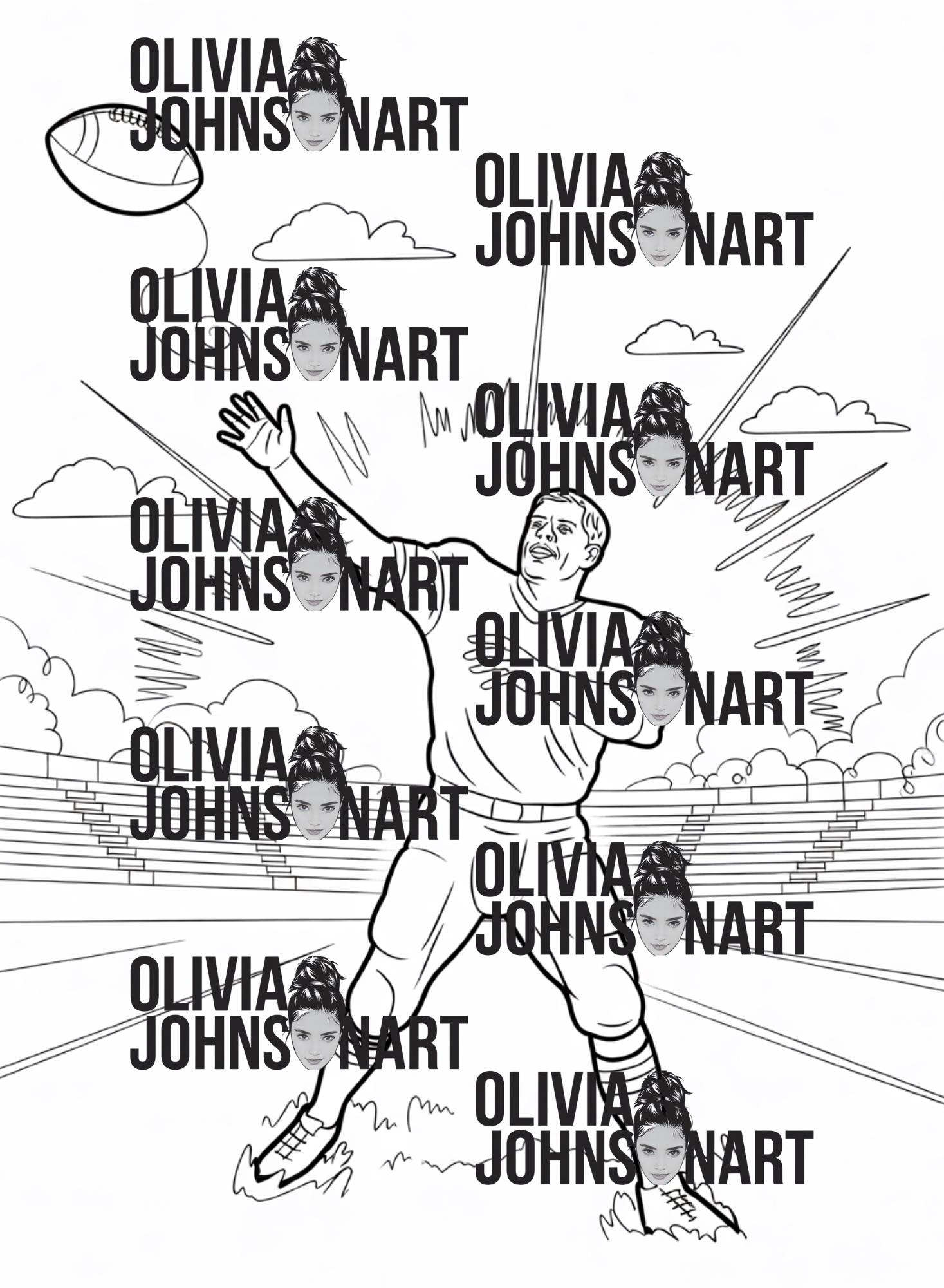 Derek Carr's Legendary NFL Journey Coloring Book - Etsy