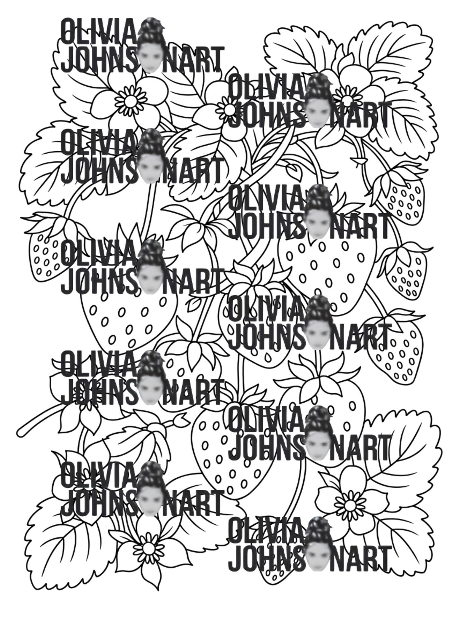 Berry Sweet Coloring Book - Etsy