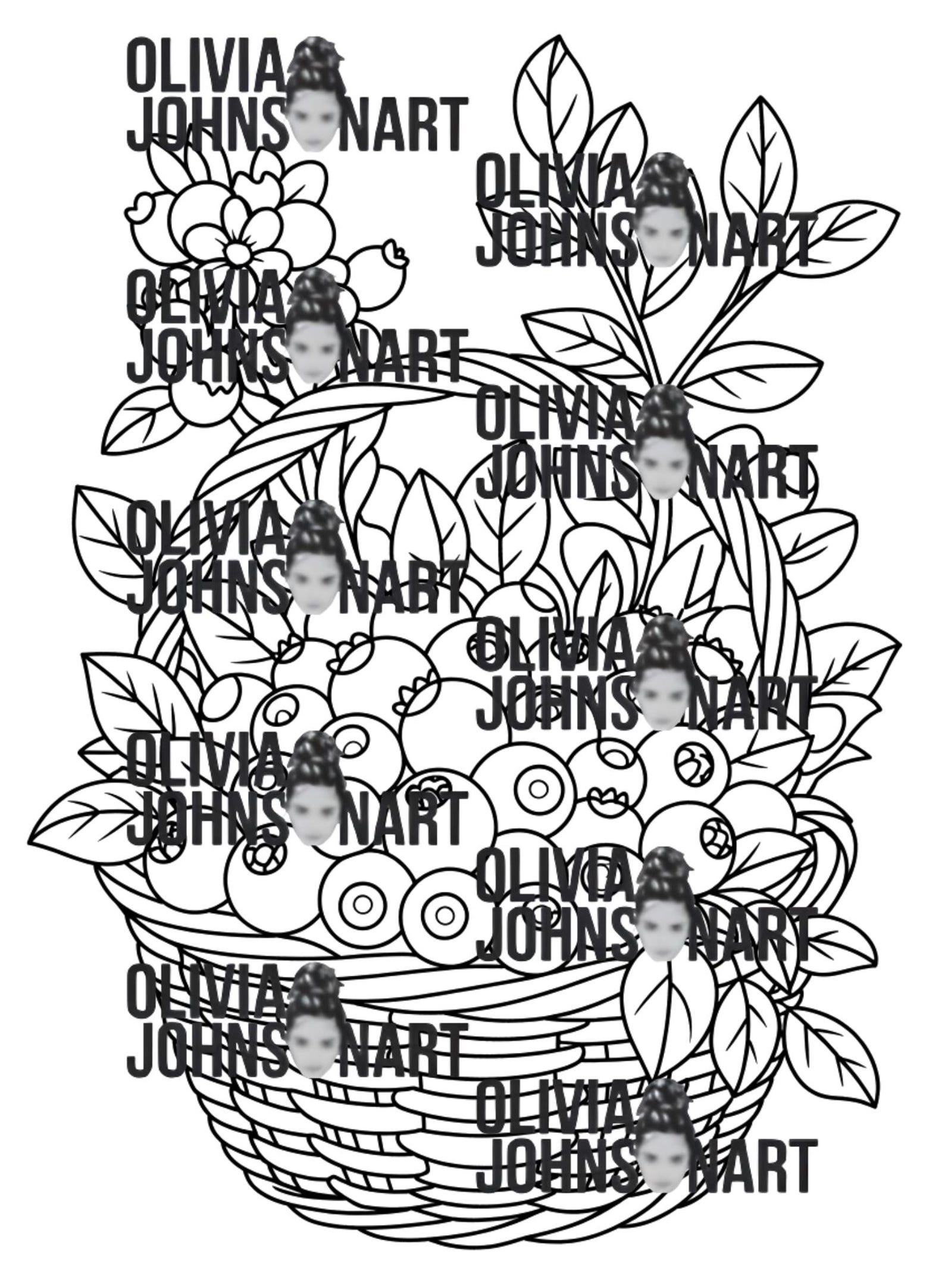 Berry Sweet Coloring Book - Etsy