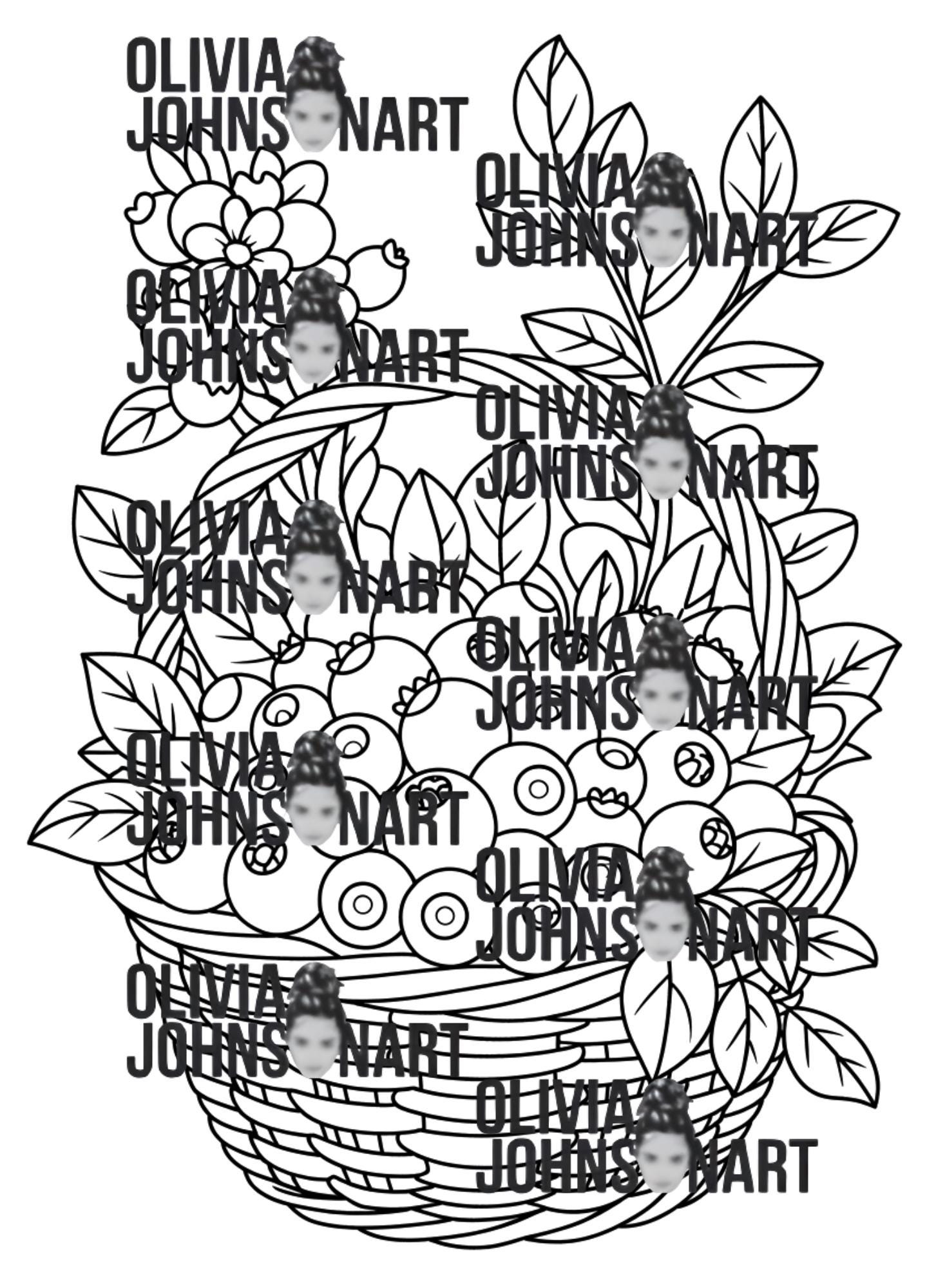 Berry Sweet Coloring Book - Etsy