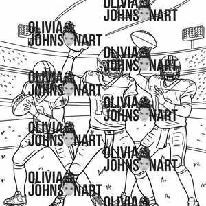 Derek Carr's Legendary NFL Journey Coloring Book - Etsy