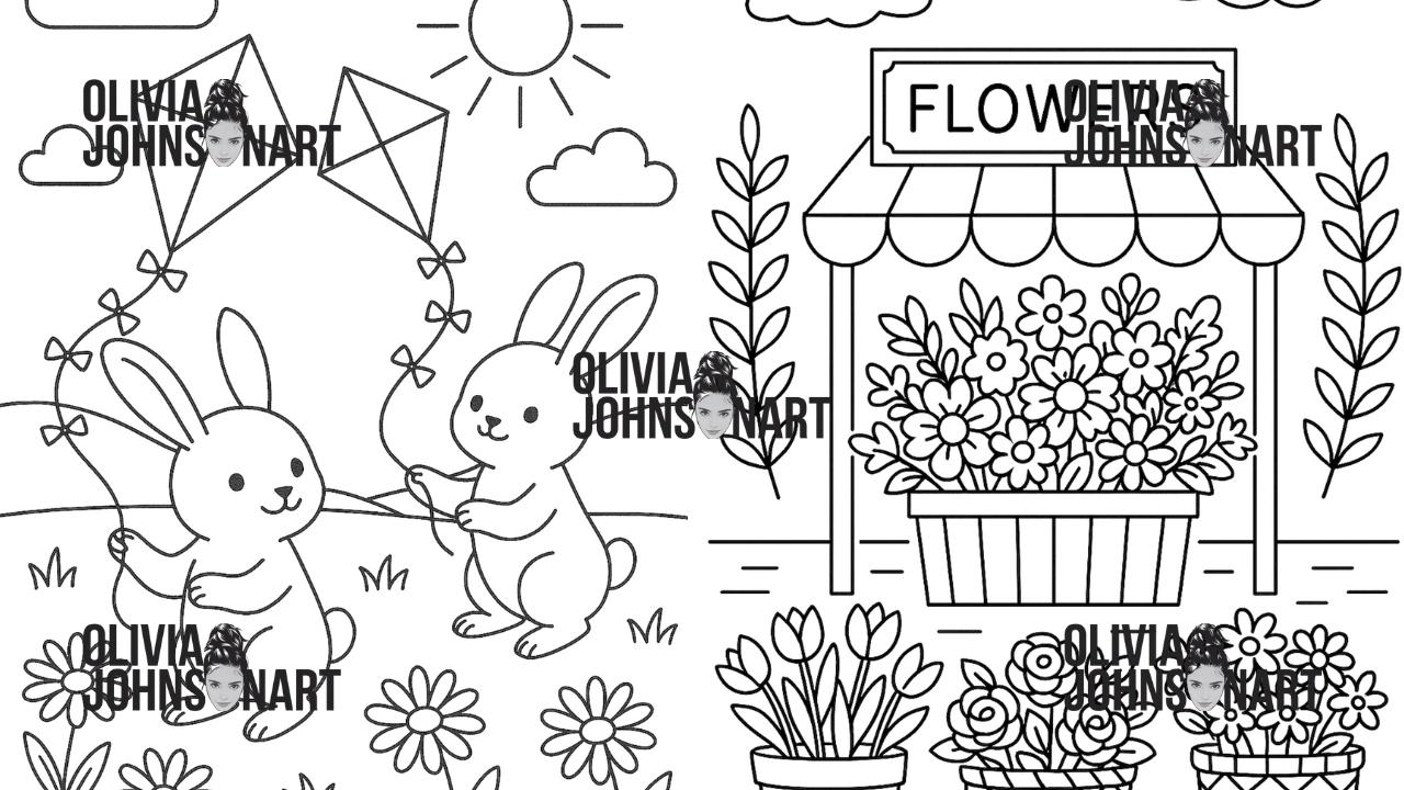 Sweet Garden Escapes Coloring Book - Etsy