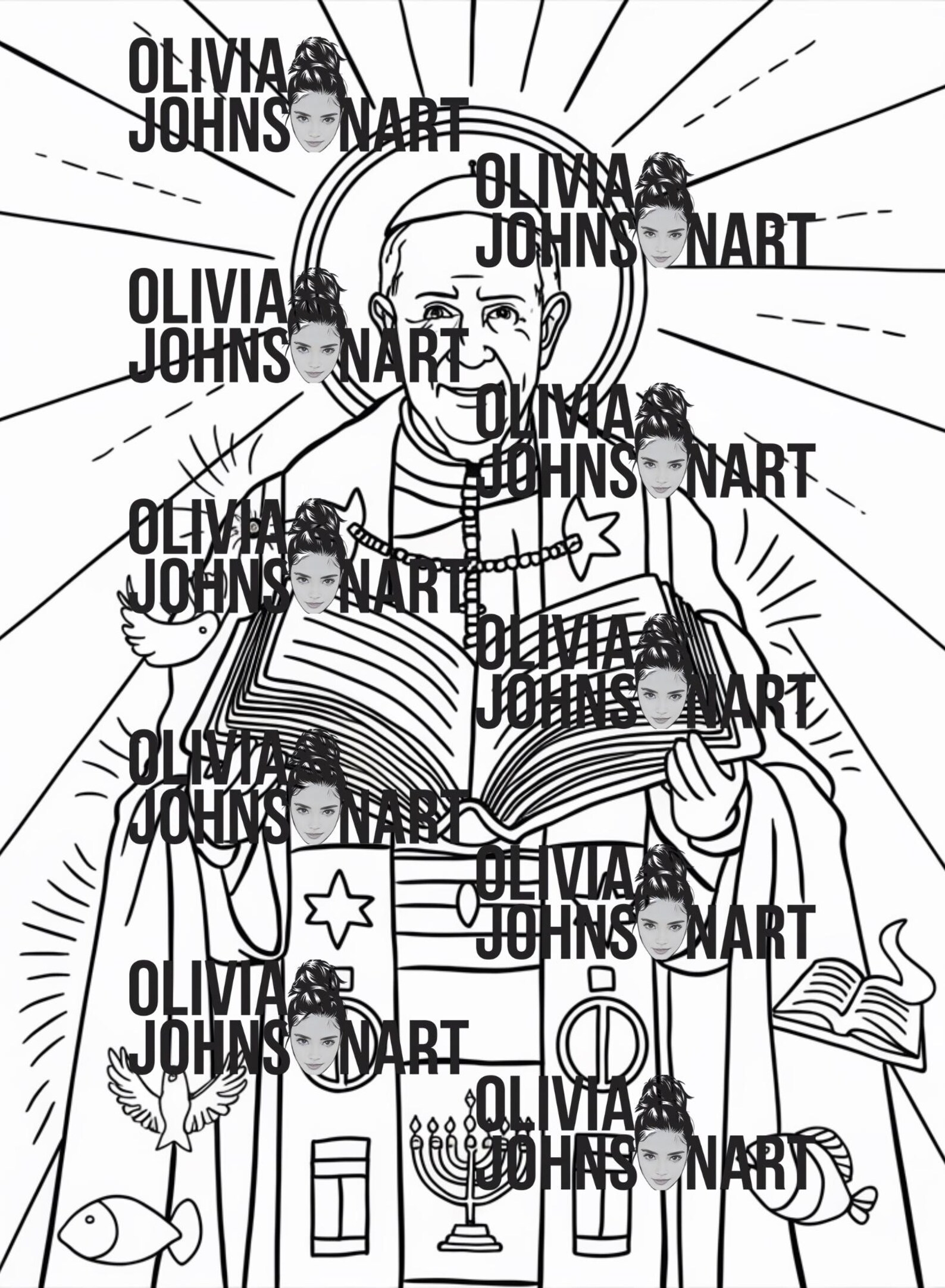 Remembering Pope Francis: A Journey of Love and Faith Coloring Book - Etsy