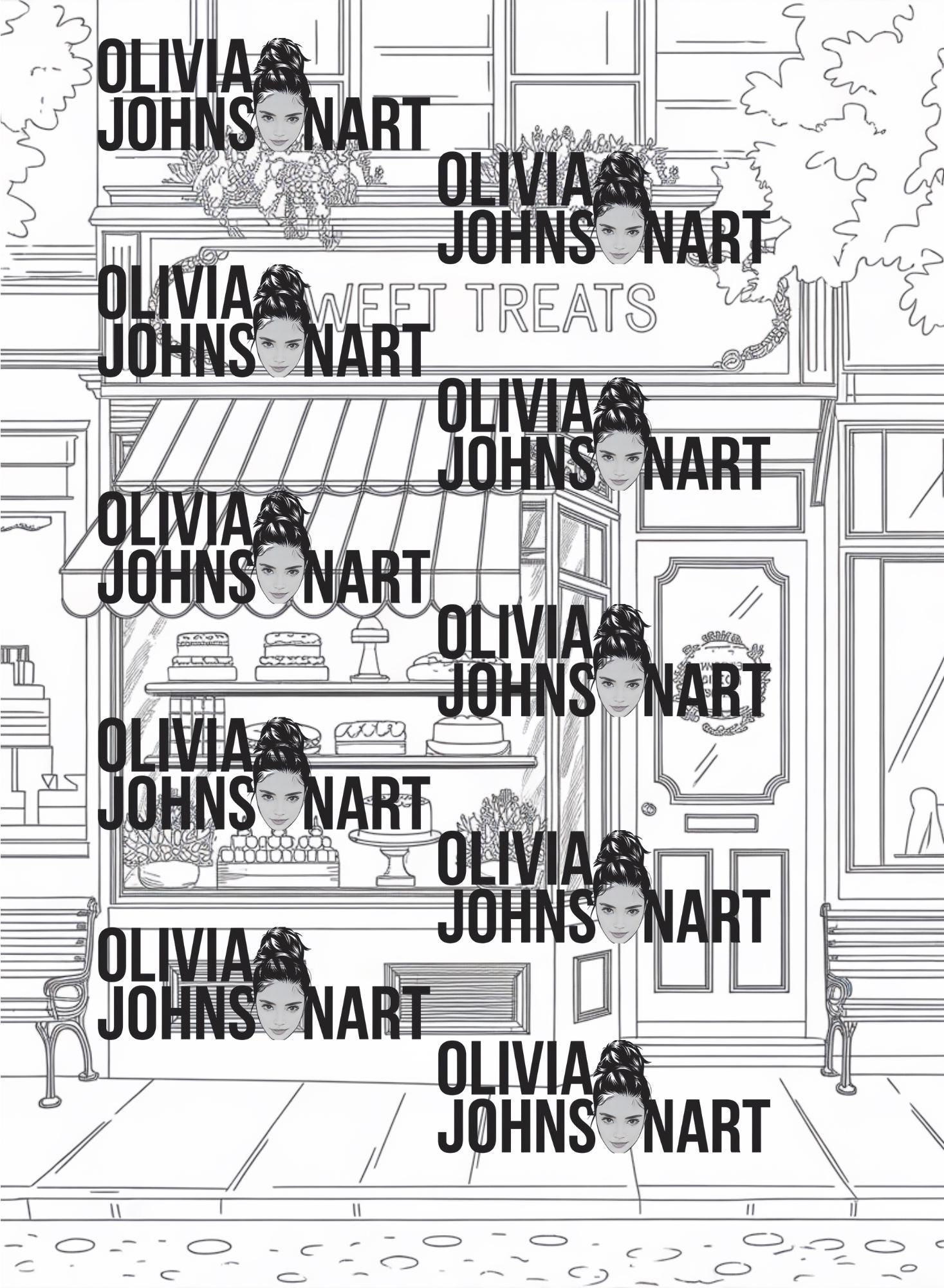 Sweet Bakery Adventures Coloring Book - Etsy