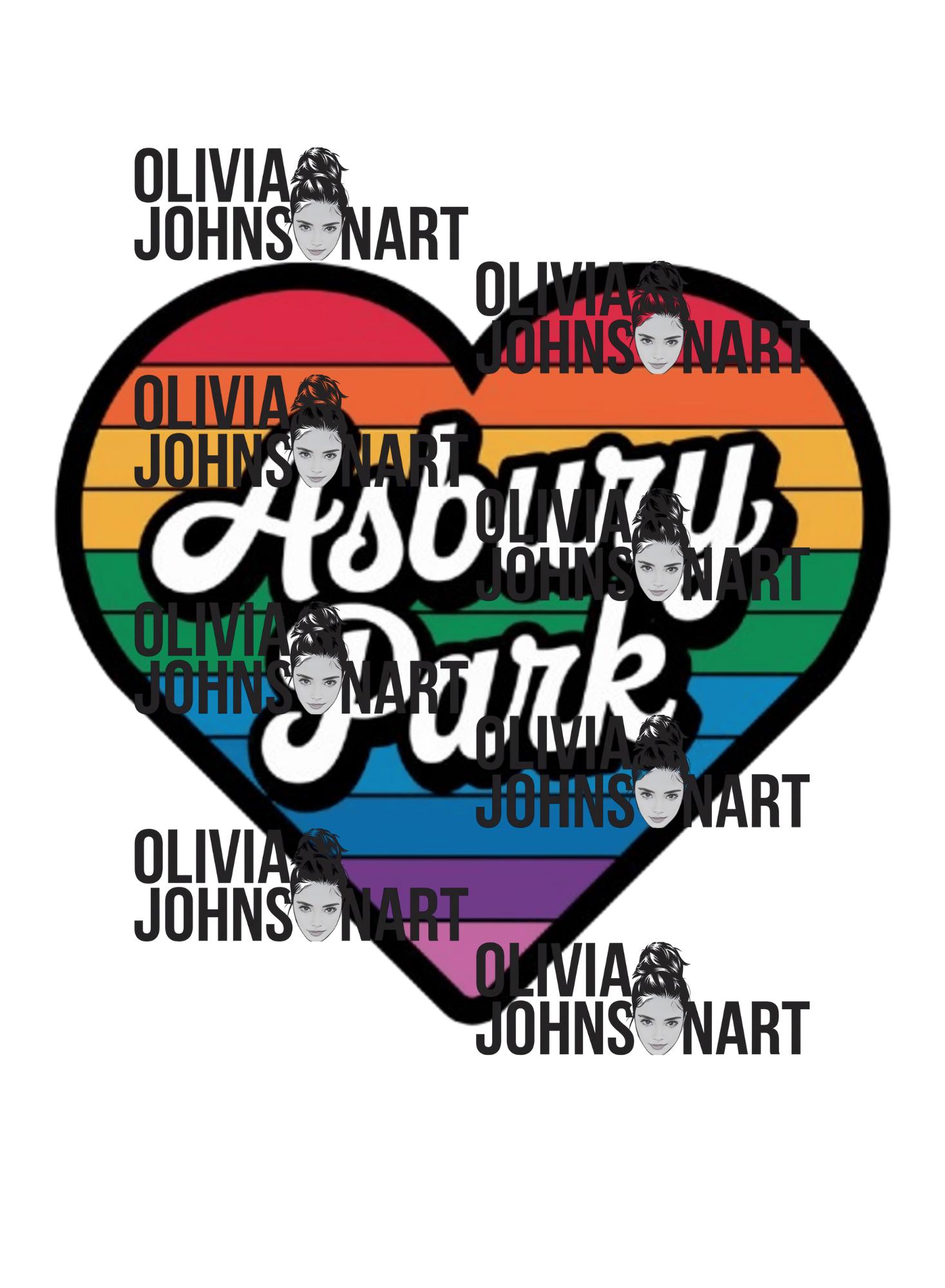 Asbury Park Pride Heart Shirt Design - Etsy