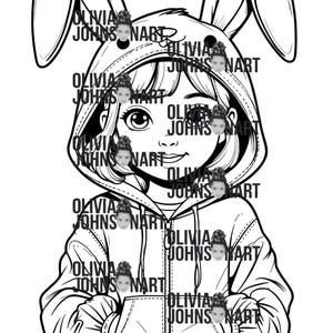 Kawaii Decora Girls Coloring Book - Etsy