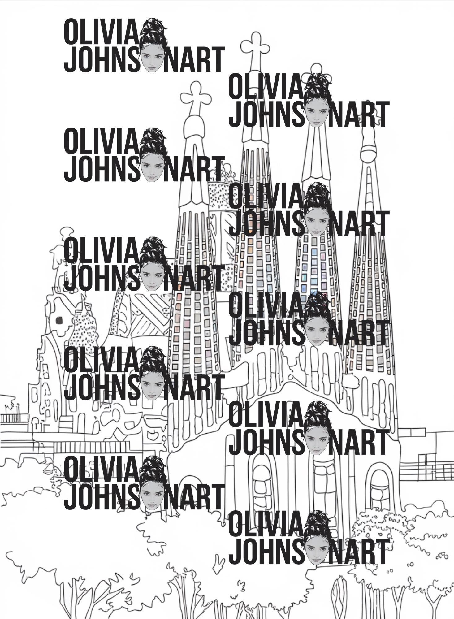 Viva Barcelona Coloring Book - Etsy