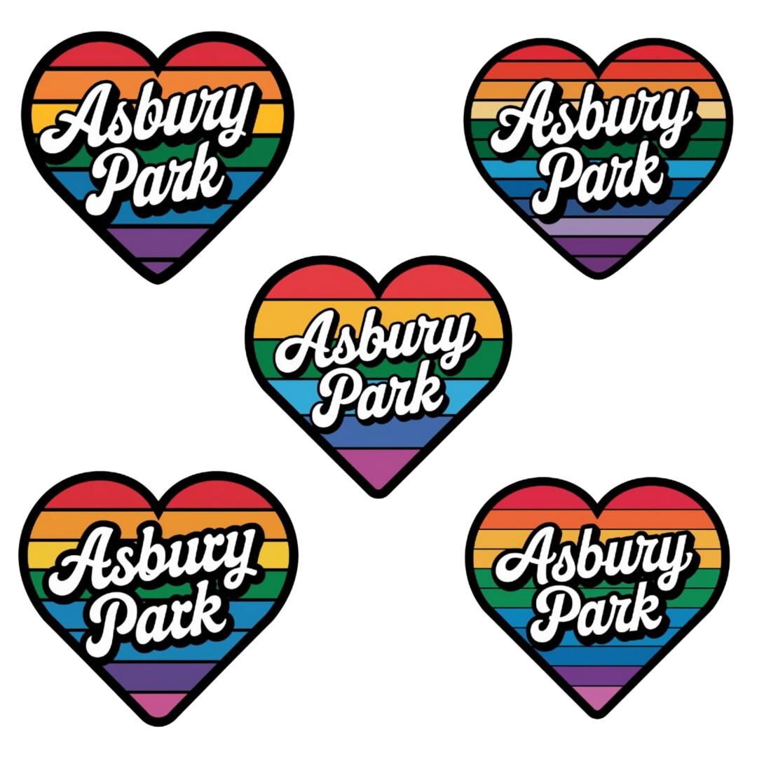 Asbury Park Pride Heart Shirt Design - Etsy