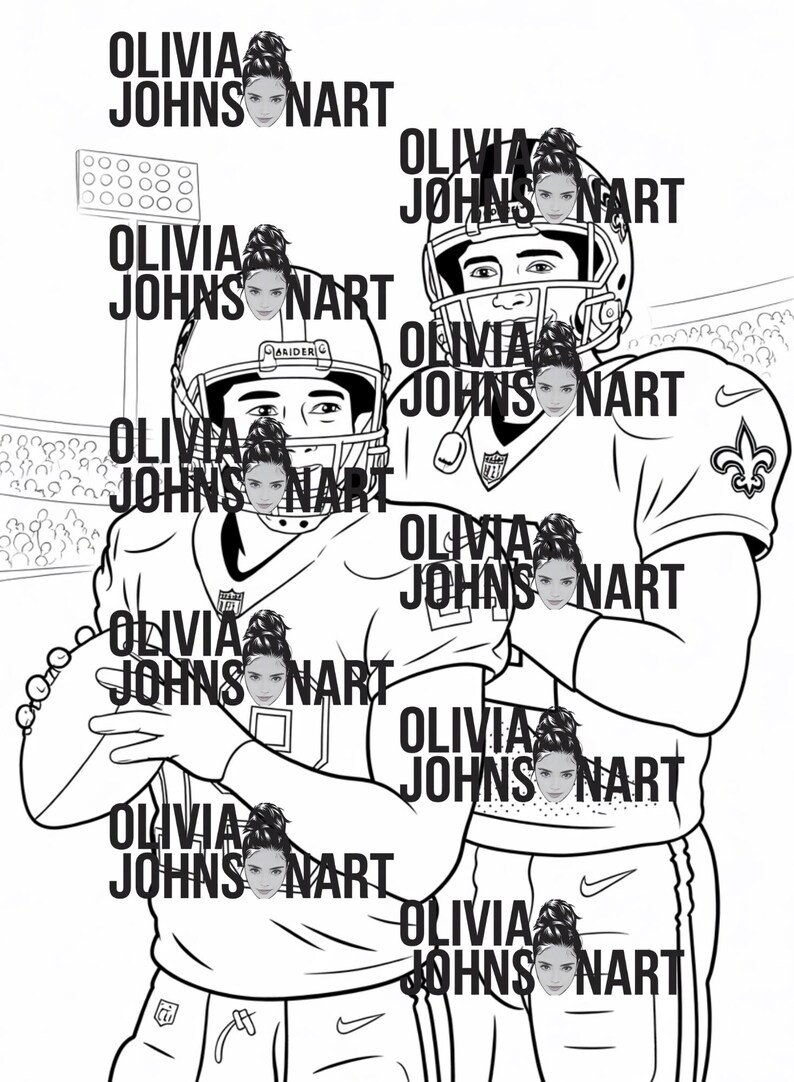 Derek Carr's Legendary NFL Journey Coloring Book - Etsy