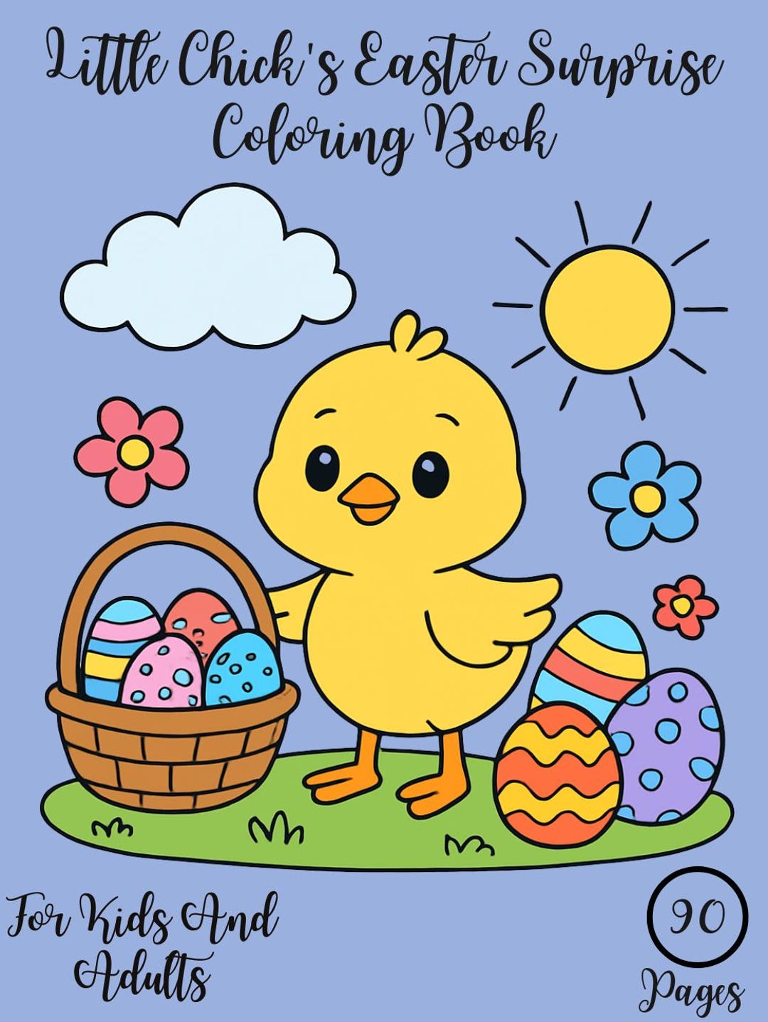 Little Chick’s Easter Surprise Coloring Book - Etsy