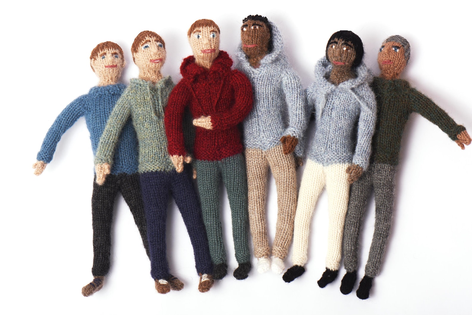 Pocket People Knitting Pattern for Male and Female Dolls PDF in English ...
