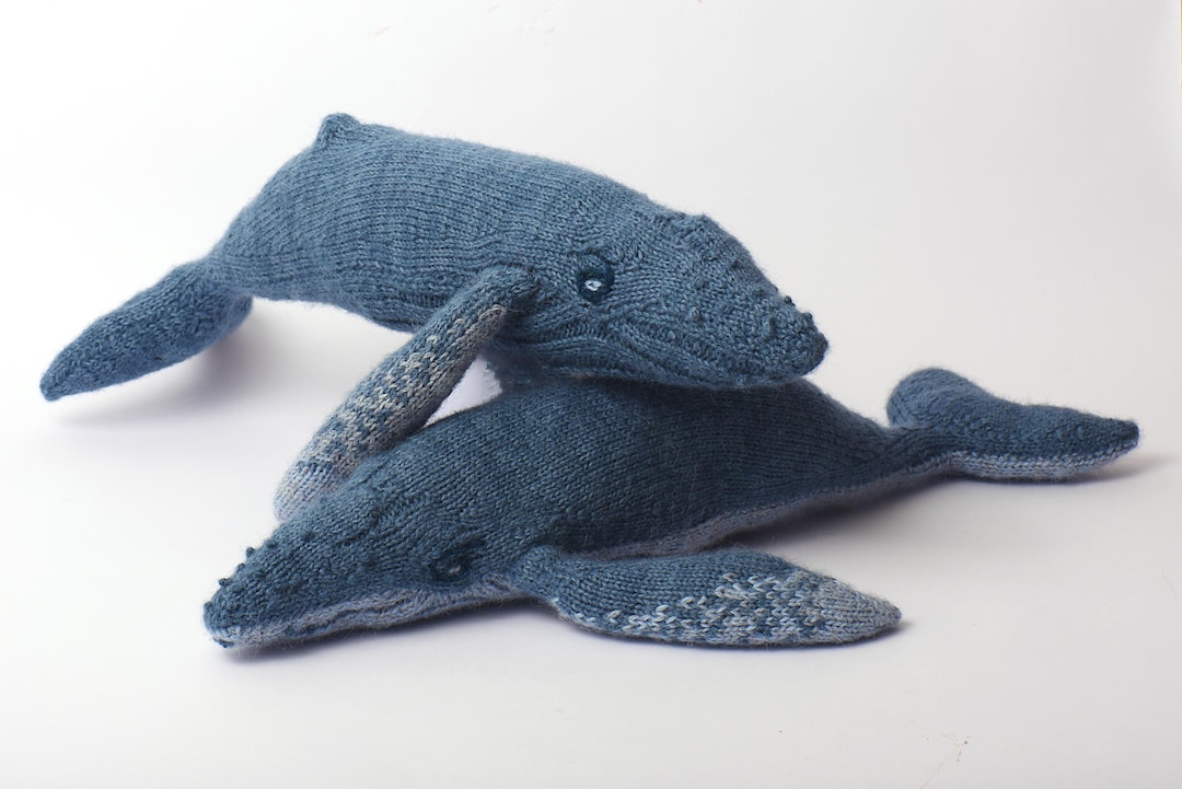 Humpback Whale Knitting Pattern PDF - Etsy