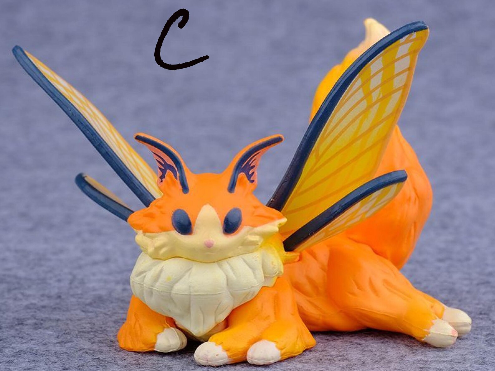 Butterfly Catsilkworm Moth Cat Statuette Sk Gashapon Assembling Toys ...