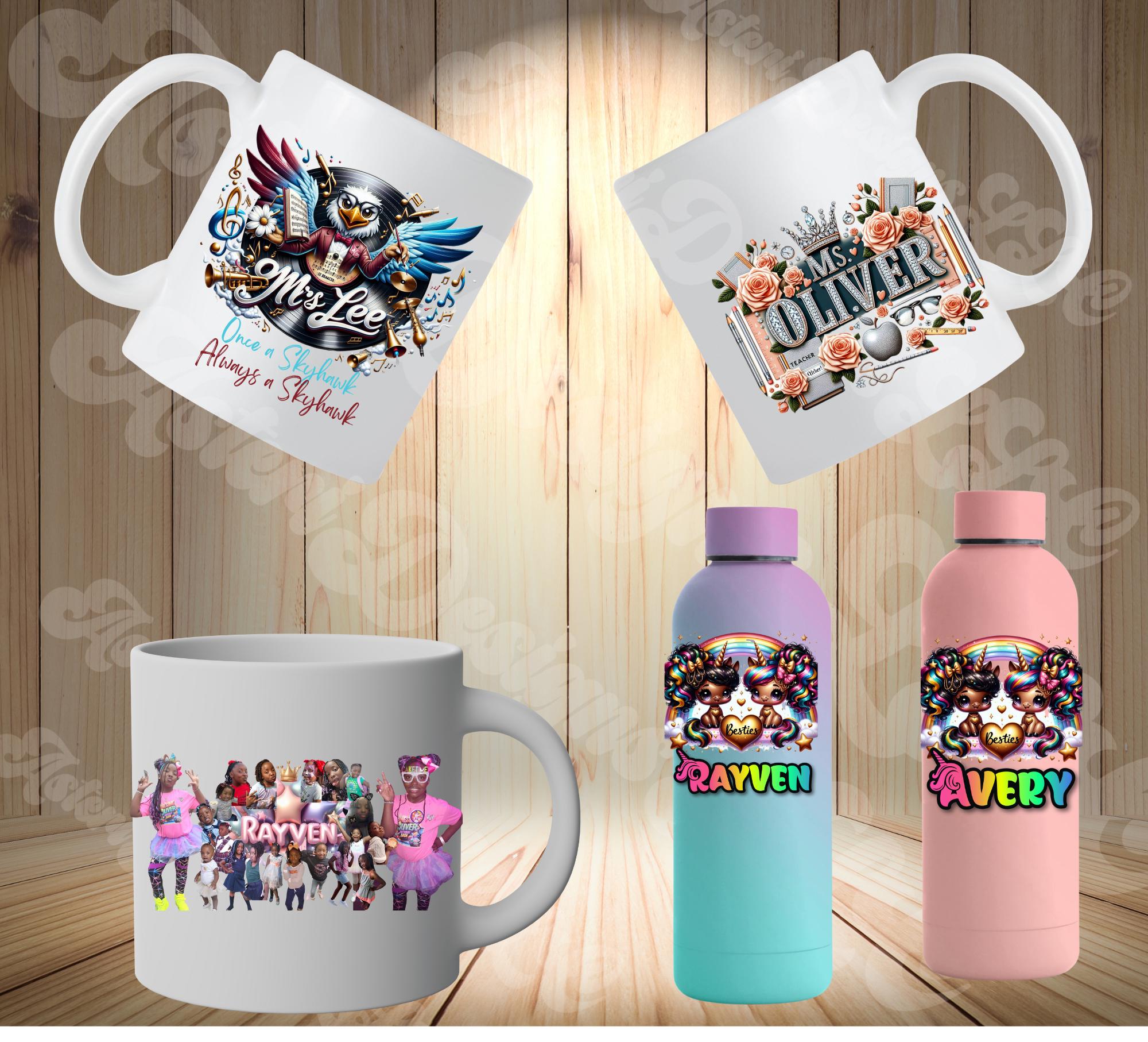 Custom Name Sticker UV DTF ***name Only*** - Etsy