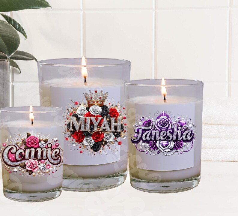 Custom Name Sticker UV DTF ***name Only*** - Etsy