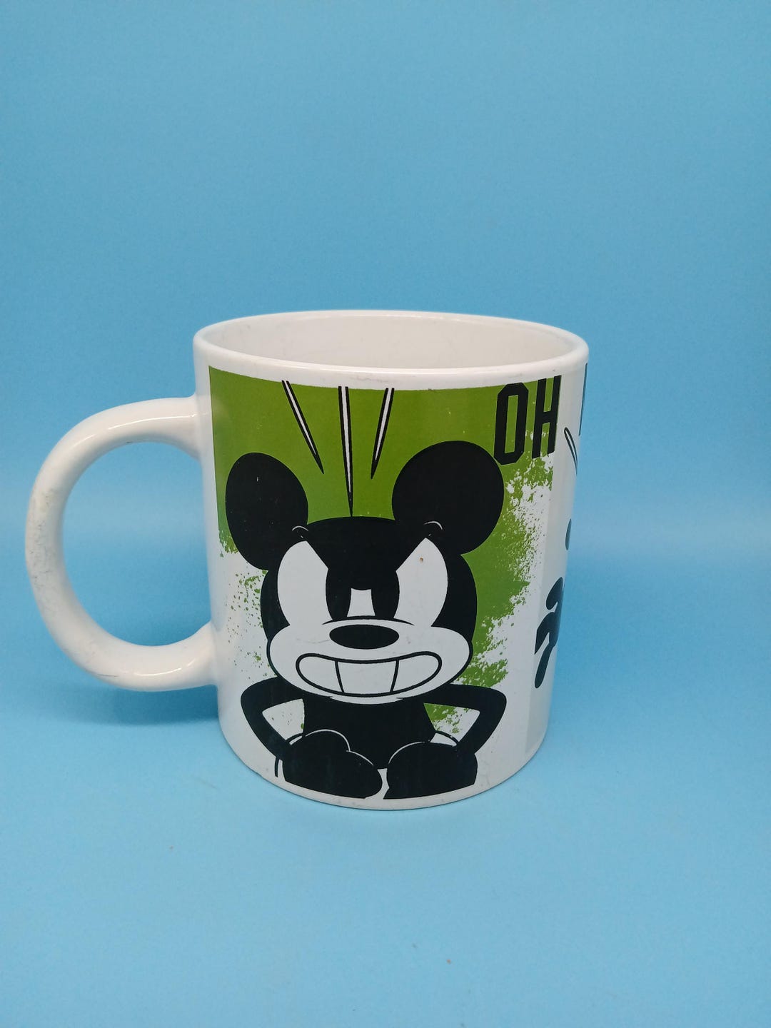 Mickey Mouse "oh My Gosh!" Disney Large Ceramic Mug L2 - Etsy
