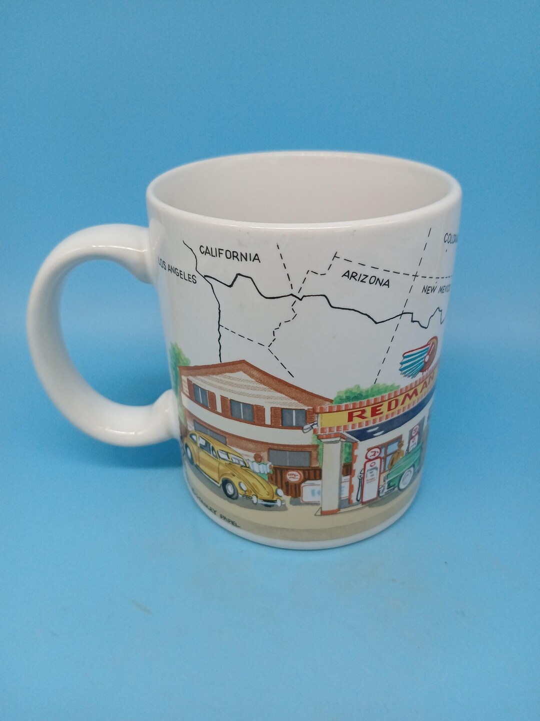 Route 66 Mug Advantage Collection Otagiri Ceramic Coffee Mug Gift Cup ...