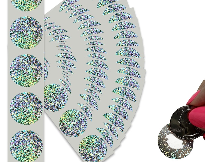 Gold 2 Round Scratch off Stickers Labels for DIY Crafts - Etsy