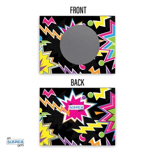 Halloween Scratch off Reward Cards: DIY Classroom Incentive, Zig Zag ...