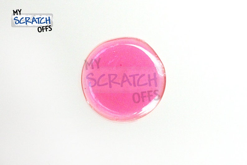 Pink Translucent Scratch off Chips – Business Promotion, 25 Count - Etsy