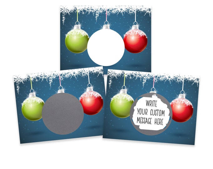 DIY Make Your Own Scratch off Ticket Scratchnotes Kit of 20 - Etsy