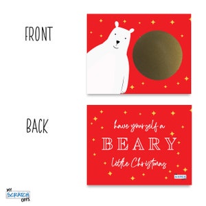 Christmas DIY Scratch off Ticket Scratch Notes 20 Cards Stickers for ...