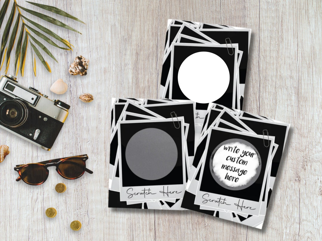 DIY Scratch off Ticket Scratch Notes Kit of 20 Cards Great for Teacher ...