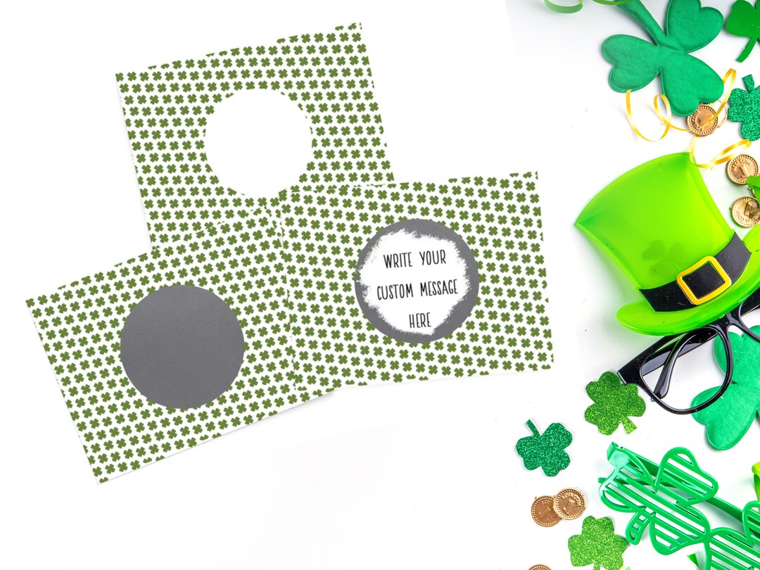 DIY Make Your Own Scratch off Ticket Scratchnotes Kit of 20 Cards St ...