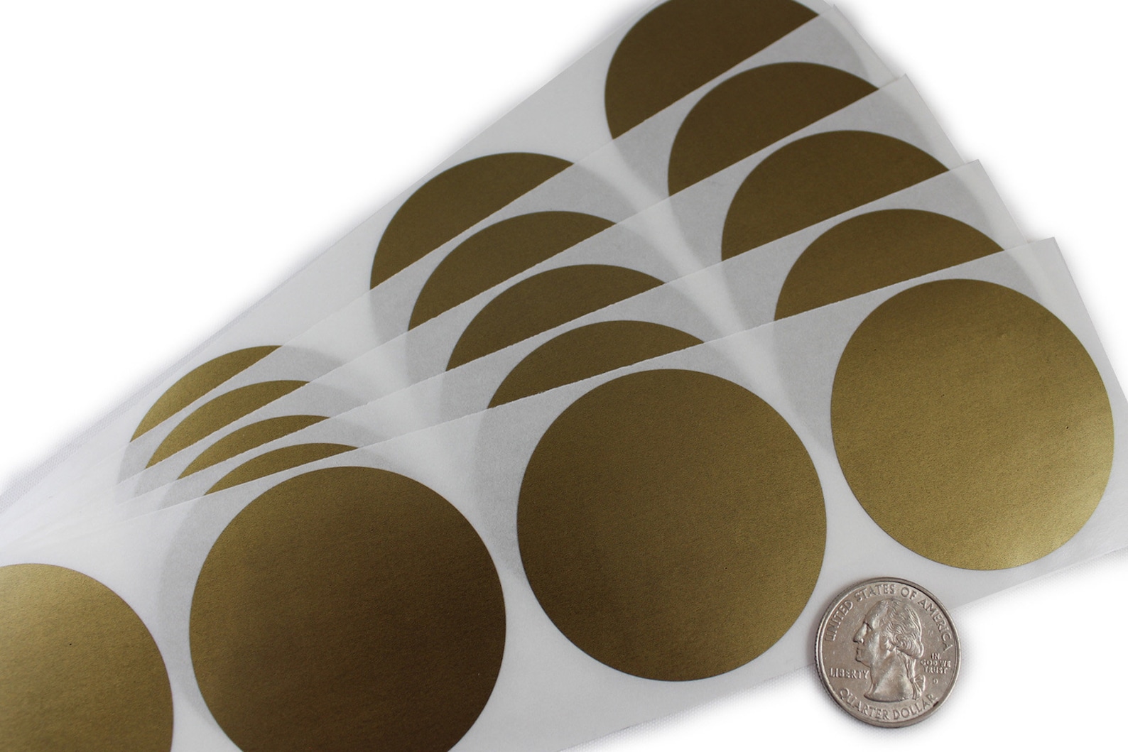 Gold 2 Round Scratch off Stickers Labels for DIY Crafts - Etsy