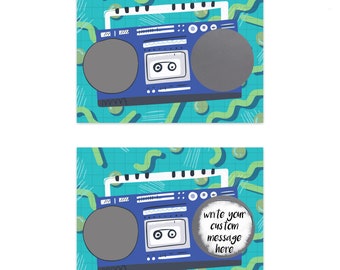 DIY Make Your Own Scratch off Ticket Scratchnotes Kit of 20 - Etsy