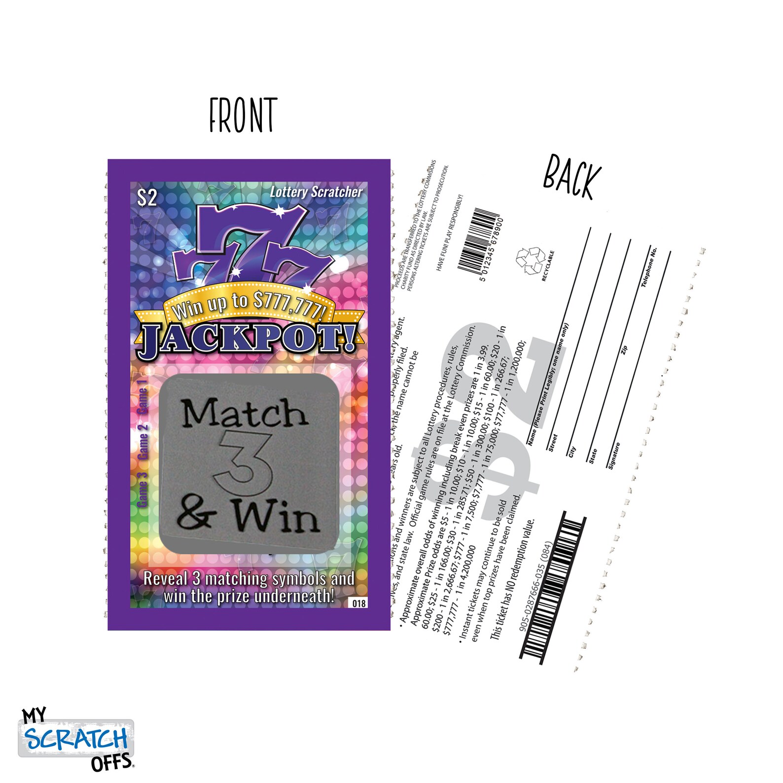 Scratch off Pregnancy Announcement Jackpot Lotto Lottery - Etsy