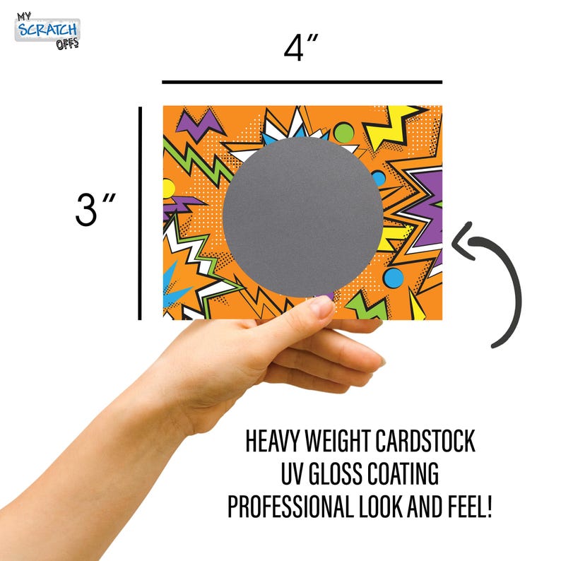 Halloween Scratch off Reward Cards: DIY Classroom Incentive, Zig Zag ...