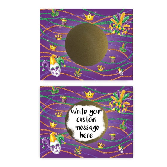 DIY Make Your Own Scratch off Ticket Scratchnotes Kit of 20 | Etsy