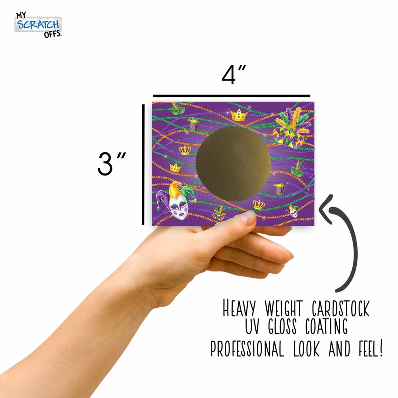 DIY Make Your Own Scratch off Ticket Scratchnotes Kit of 20 - Etsy