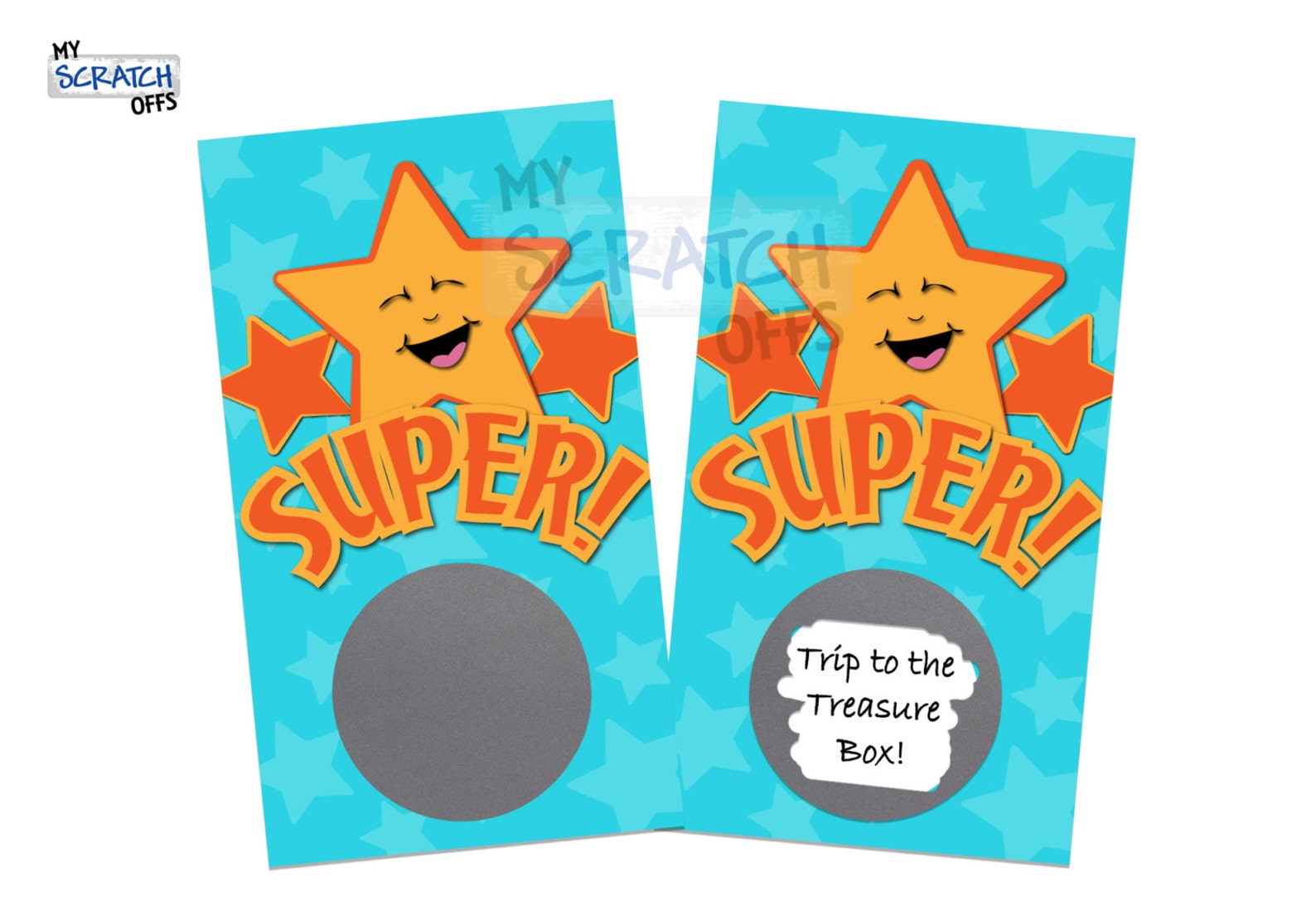 Teacher Reward Student Rewards Incentive Scratch off Cards DIY Self ...