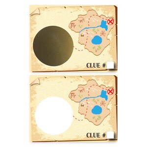 Treasure Map Scavenger Hunt DIY Make Your Own Scratch Offs Kids Party ...