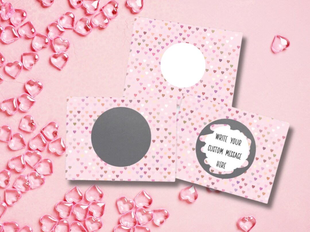 DIY Blank Scratch off Ticket Scratch Notes Kit 20 Cards Kids Valentines ...