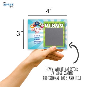 Scratch off Bingo Tickets: 26-card Party Game Favors - Etsy