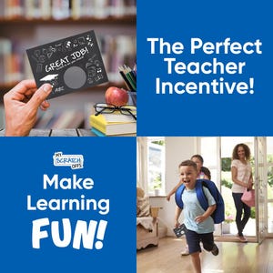 Teacher Reward DIY Make Your Own Scratch off Cards Classroom Rewards ...