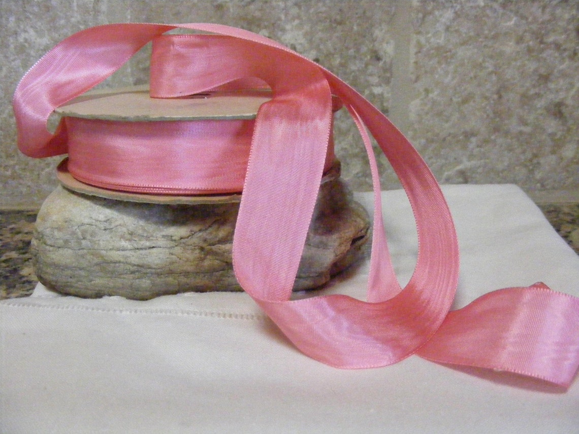 Vintage 40's French Rayon Moire Ribbon 15/16 Inch - Etsy