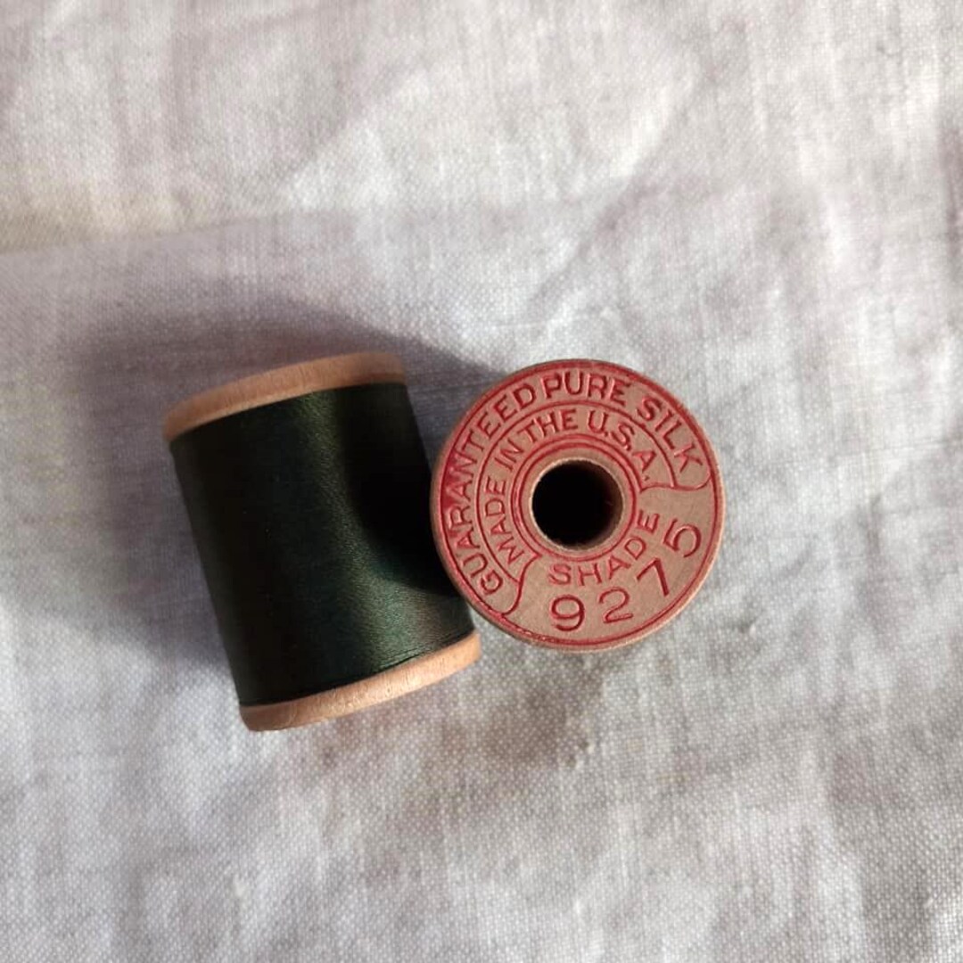 Antique 1930's Corticelli Pure Silk Hand Sewing Embroidery Thread 50 Yd ...