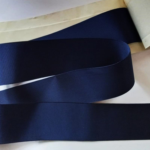 Navy Ribbon - Etsy