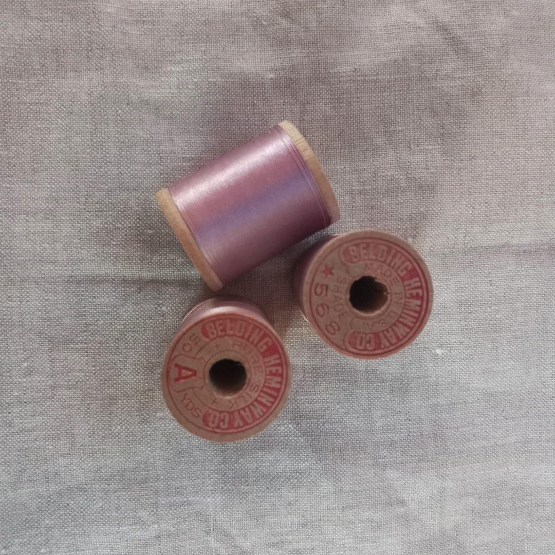 Antique 1930's Belding Heminway Pure Silk Hand Sewing Embroidery Floss ...