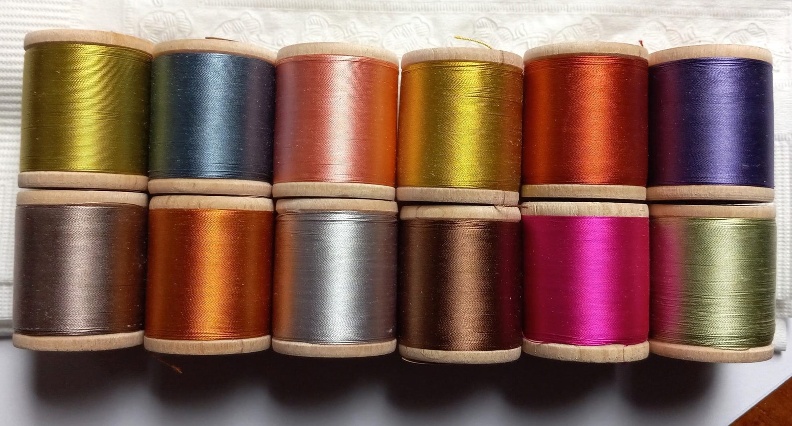 Antique 1940s Corticelli Pure Silk Hand Sewing Embroidery Floss Thread ...