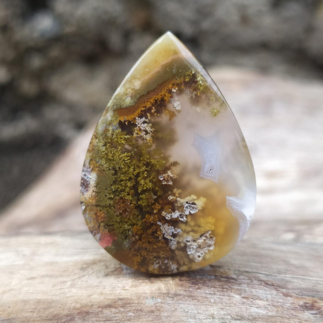 Natural Moss Agate, Newly Discovered Ternate Moss Agate, You Choose ...