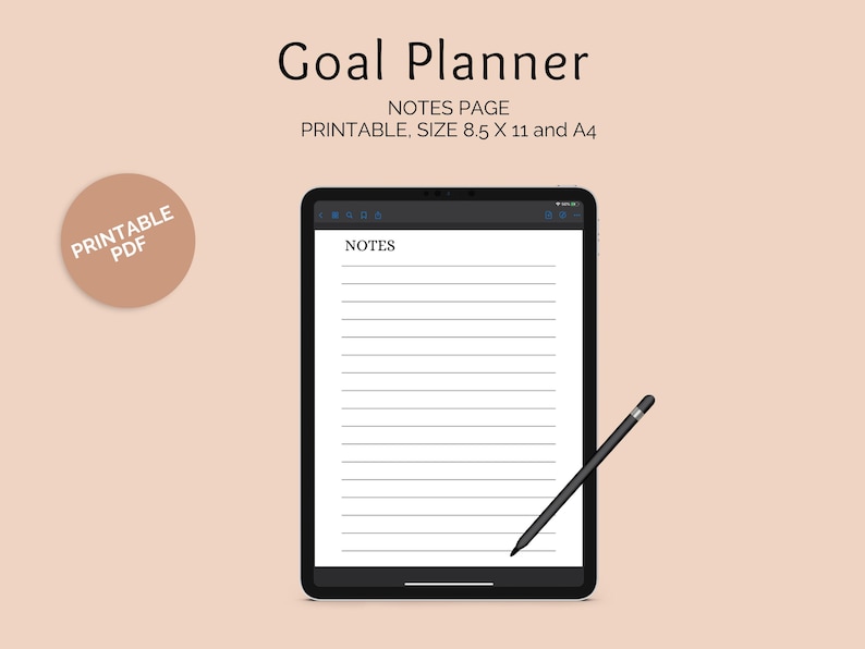 Goal Planner daily, Monthly Goal-setting Journal productivity Planner ...